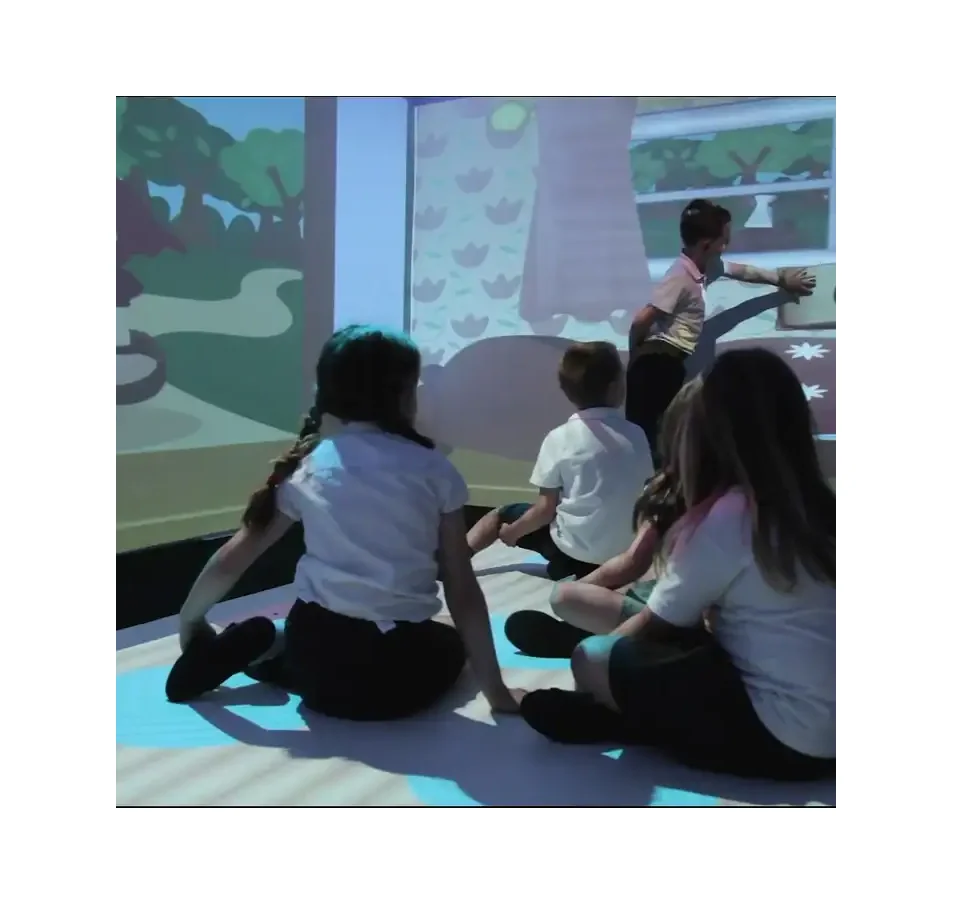Immersive projection cave display cave projection max support 6 screens ...
