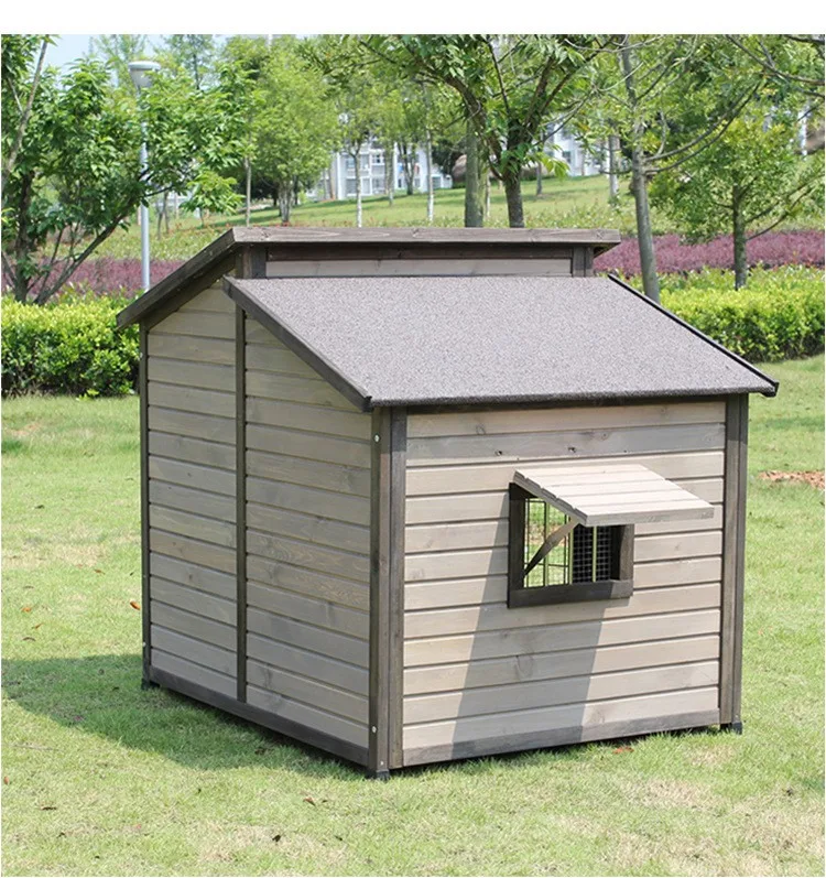 M Wholesale Solid Wood Embalmed Dog House Medium Small Large Rain-Proof ...