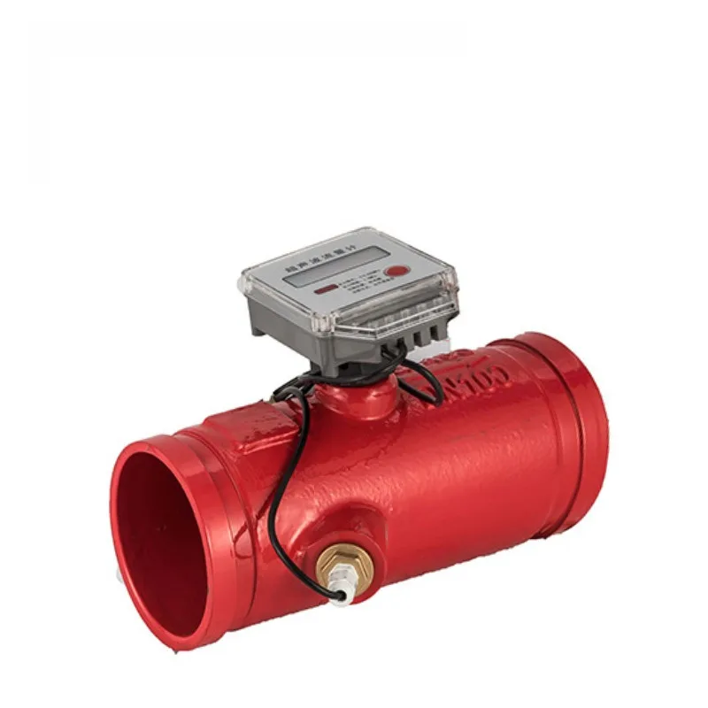 UBT Grooved Clamp Electric Ultrasonic Flow Meter for Fire-fighting