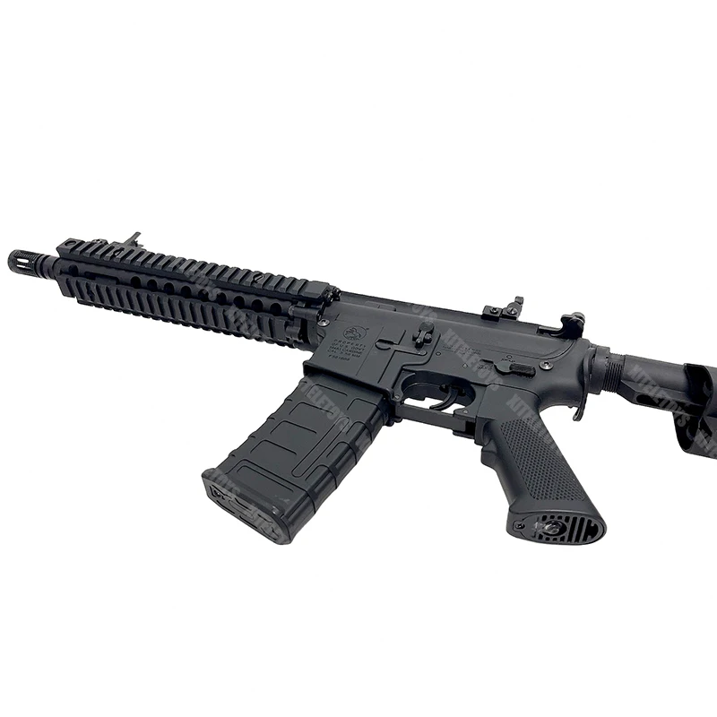 Nylon Mk18 Assault Rifle Metal Gear Electric Splatter Gel Ball Blaster ...
