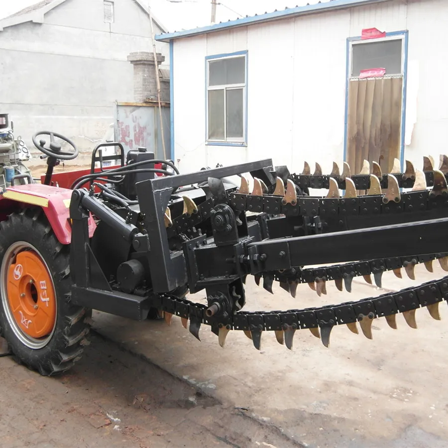 Ditching Trencher Chain Trencher Trencher Machine - High Efficiency