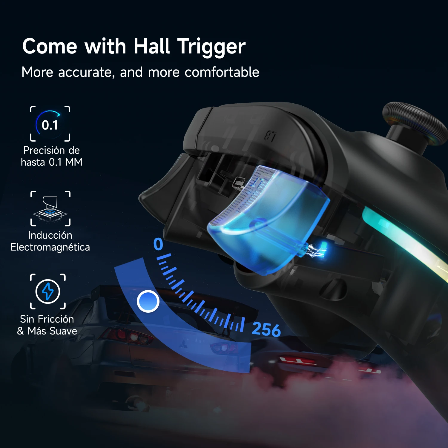 Alibaba.com: X15 PC Controller with RGB light, hall joysticks, and 2 ...