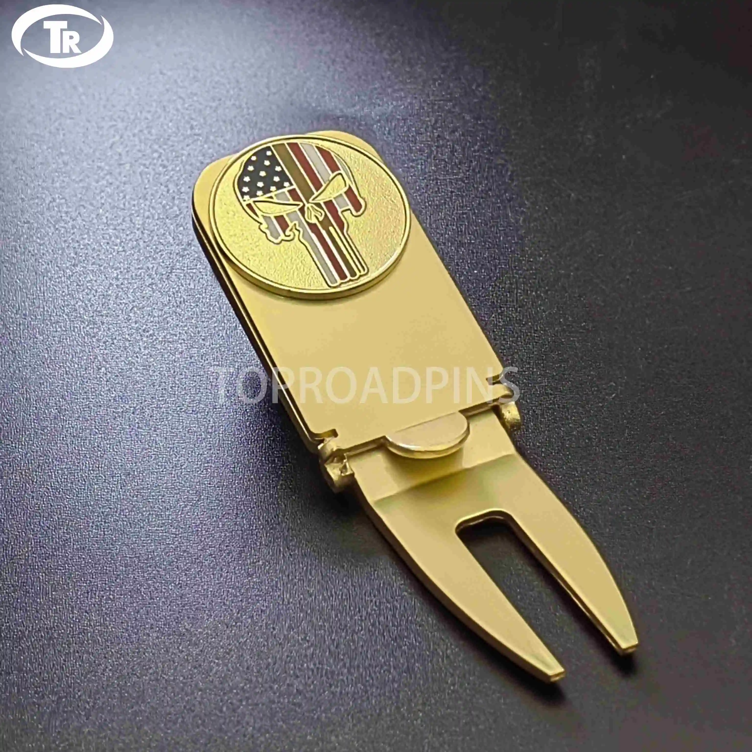 Customized Golf Club Gift Set Fork Golf Divot Repair Tool And Cigar ...