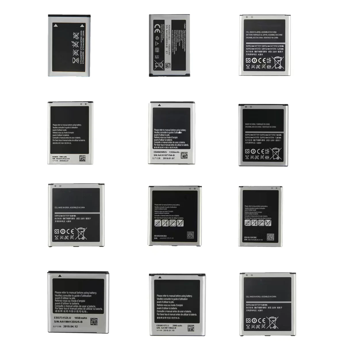 All Model Bm M365 Drone Battery Cell Phone Replacement Batteries For Mi ...