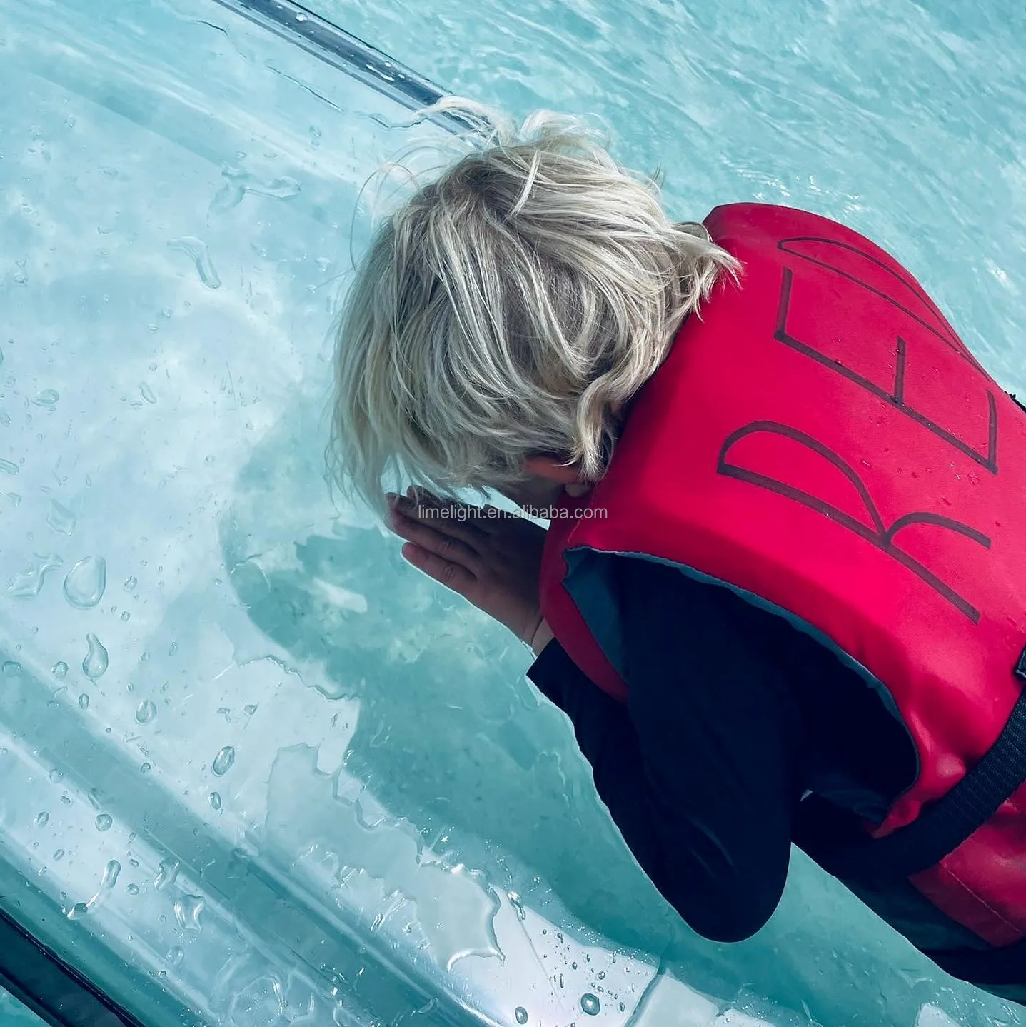 LIMELIGHT Transparent SUP - Crystal Clear Paddle Board