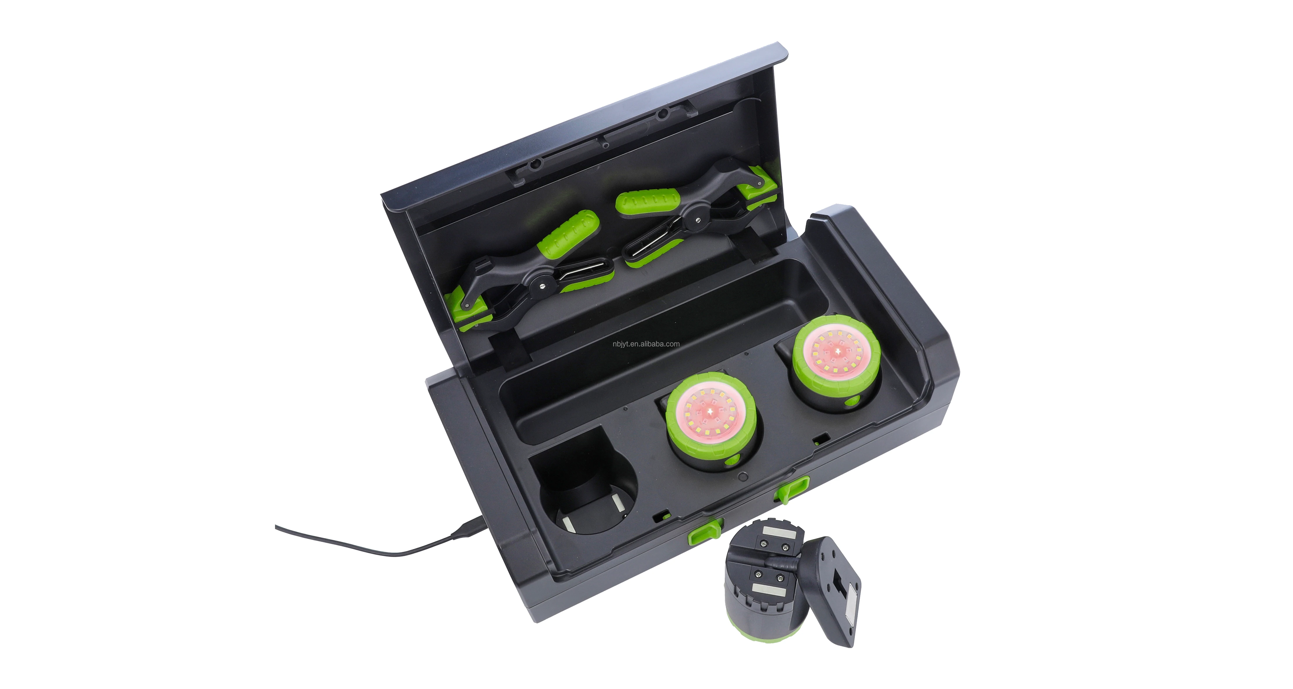 Professional Light 3pk Rechargeable Lamp with Charging Box Light for ...