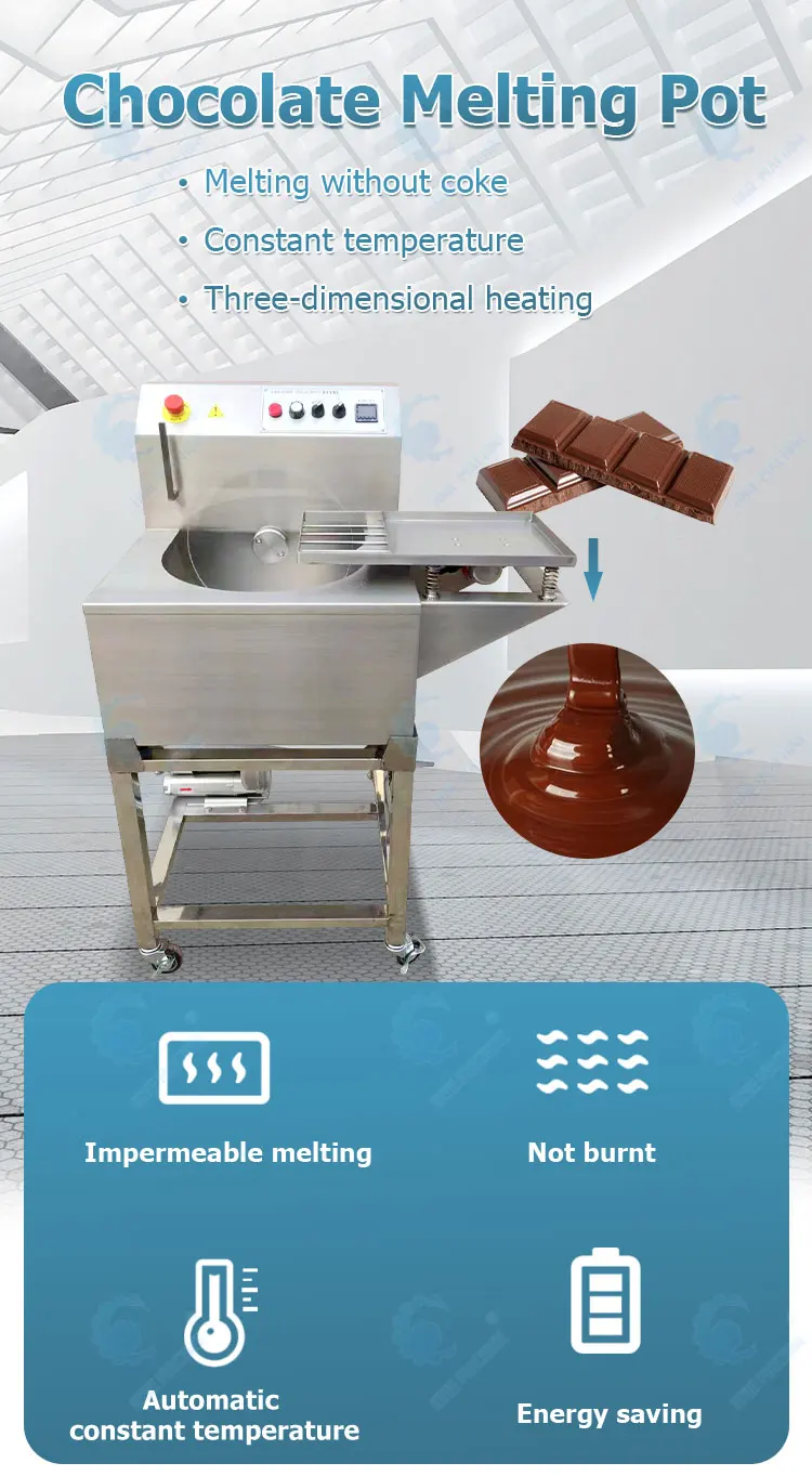Commercial Wheel Tabletop Molding 15kg Chocolate Enrobing Table Temper ...