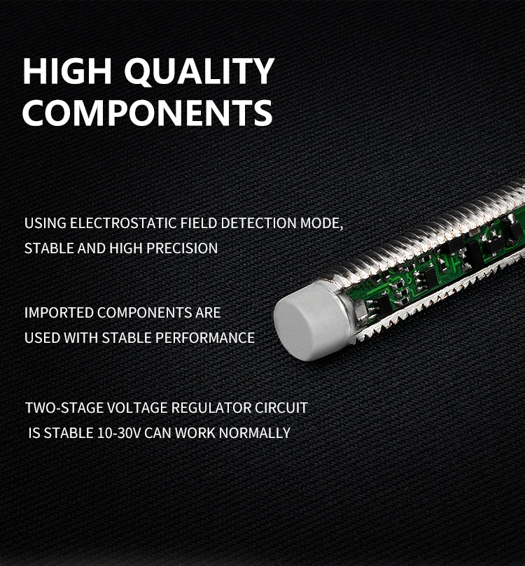 M8 Capacitive Proximity Sensor with Cable - Reliable Switch