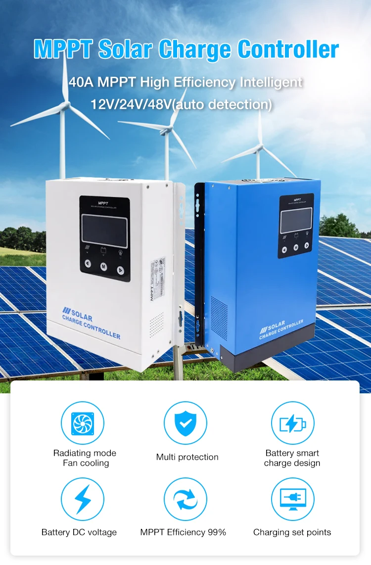 100 Ampere Solar Charge Controller Lithium Ion Batteries Solar Charge ...