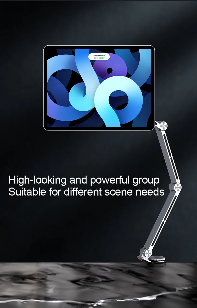 Magnetic Stand Aluminum Alloy - Portable & Adjustable Mount