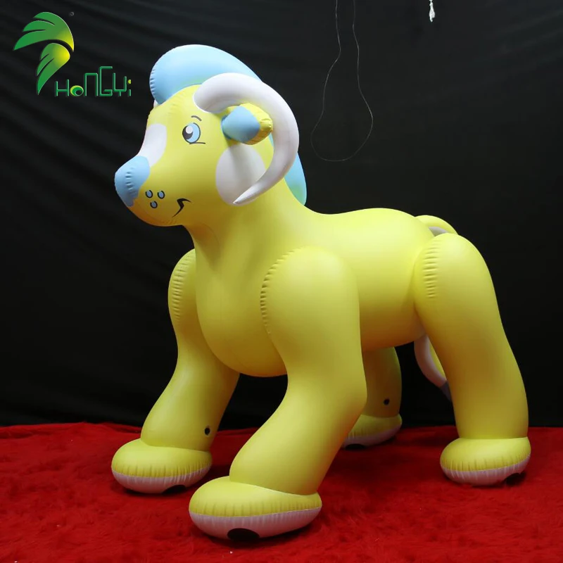 Standing Lovely Custom Giant Inflatable Pool Water Toys Lion Animal ...