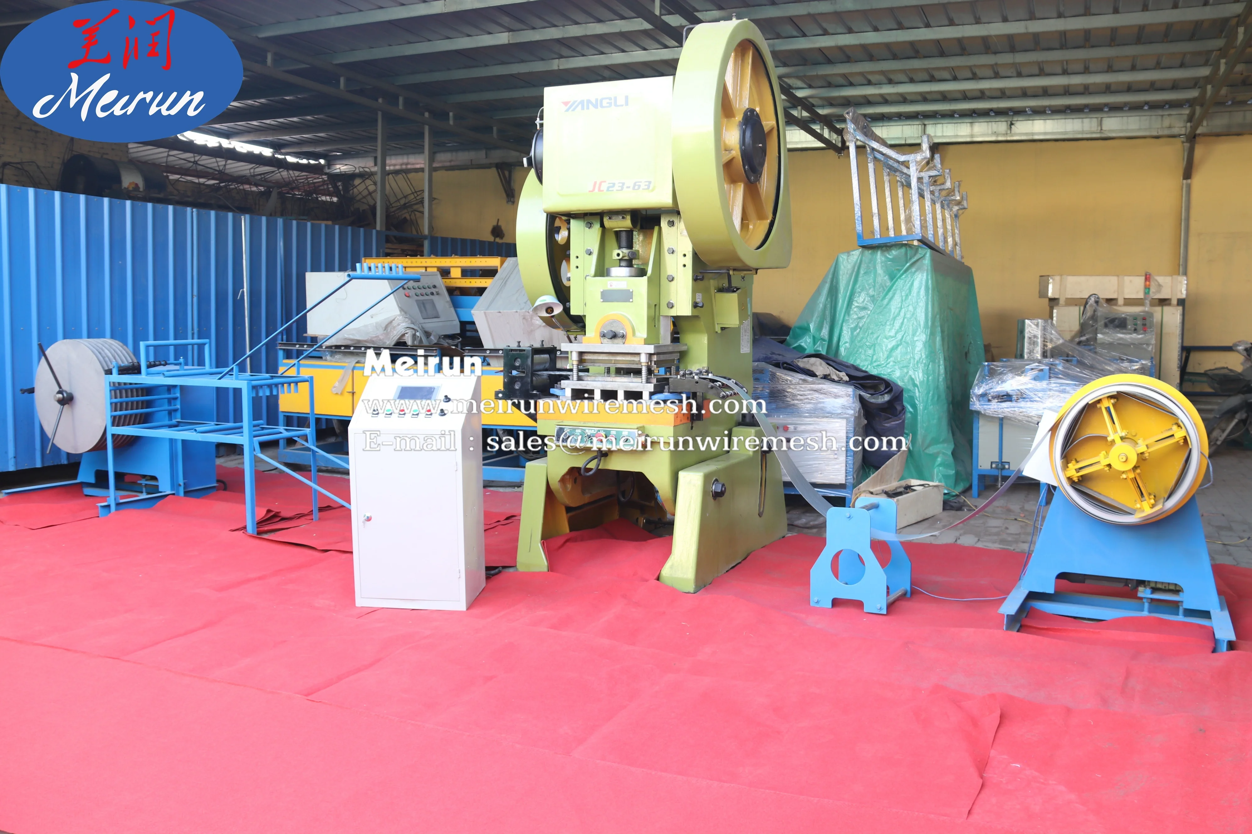 Meirun Brand Razor Barbed Welding Wire Machine Popular in The World ...