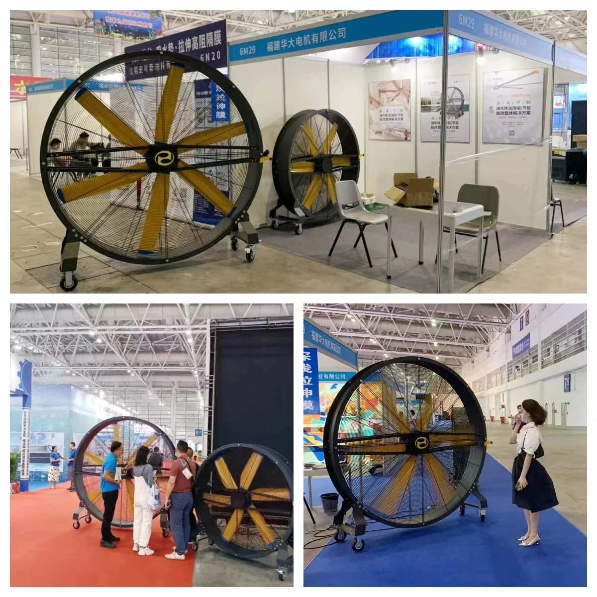 Stand Fan Movable Hvls Cooling Fan For Workshop - Buy Stand Fan,Movable ...