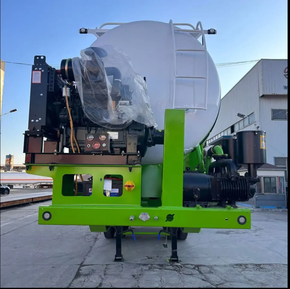 Bulk Cement Tanker Trailer air Compressor, Cement Tanker Trailer air ...