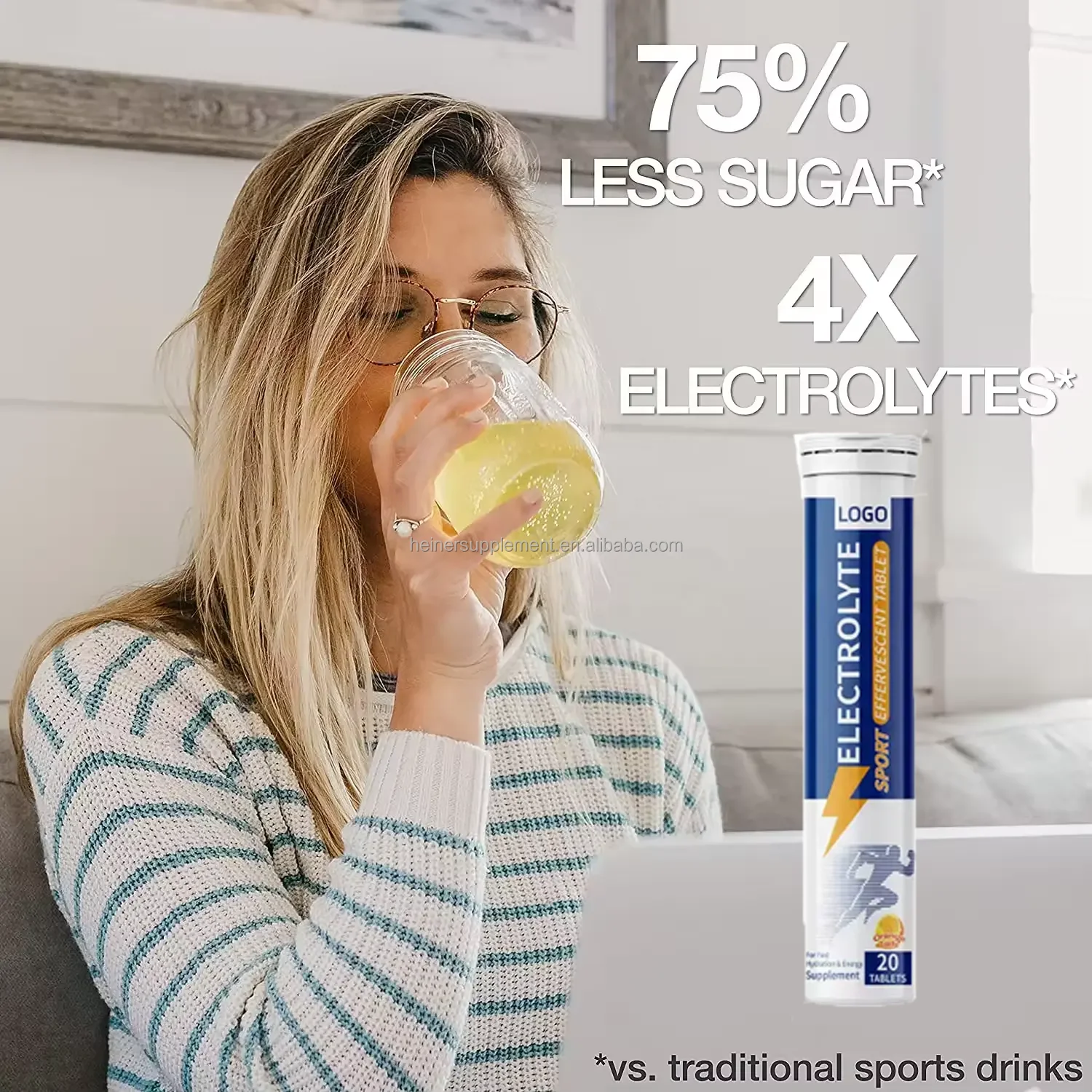 Ausreson Electrolyte Energy Drink Electrolyte Effervescent Tablets ...