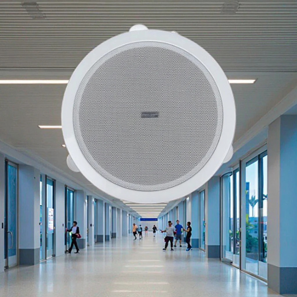 8 Inch Ceiling Speaker Public Address Systems for Store & Shopping Mall ...