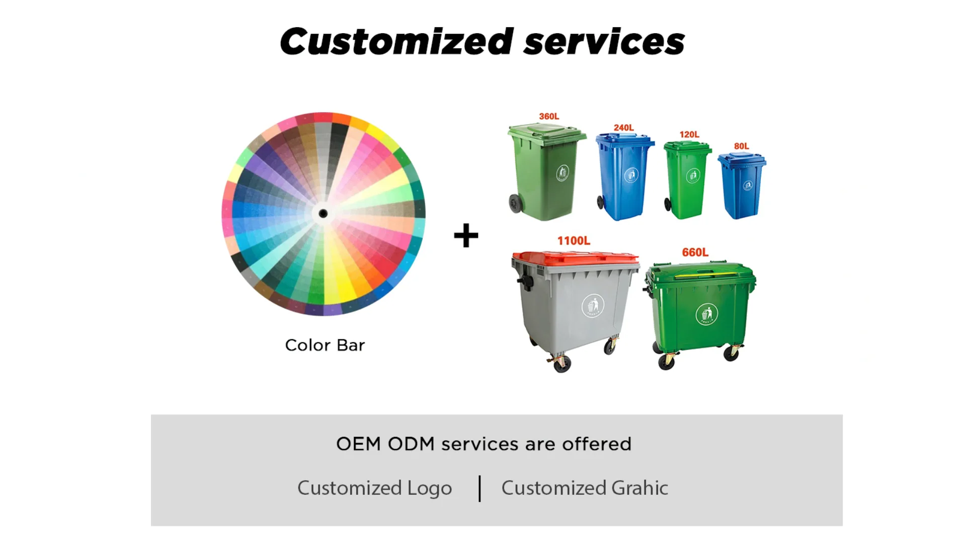 360l Outdoor Plastic Garbage Container Recycling Wheelie Bin Dustbin ...