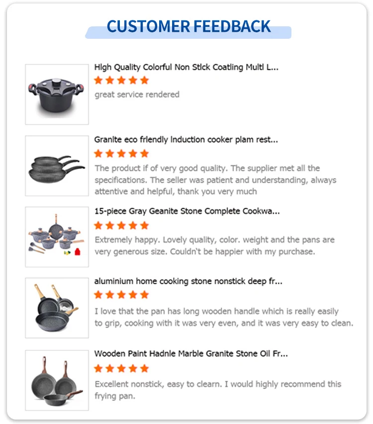 Pressed Aluminum Easy Clean Cooking Pot Set Pots And Pans Non-stick ...