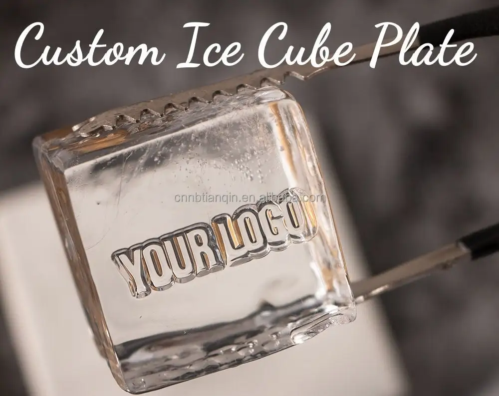 Custom Ice Stamp Designs - Personalized Bar Accessories
