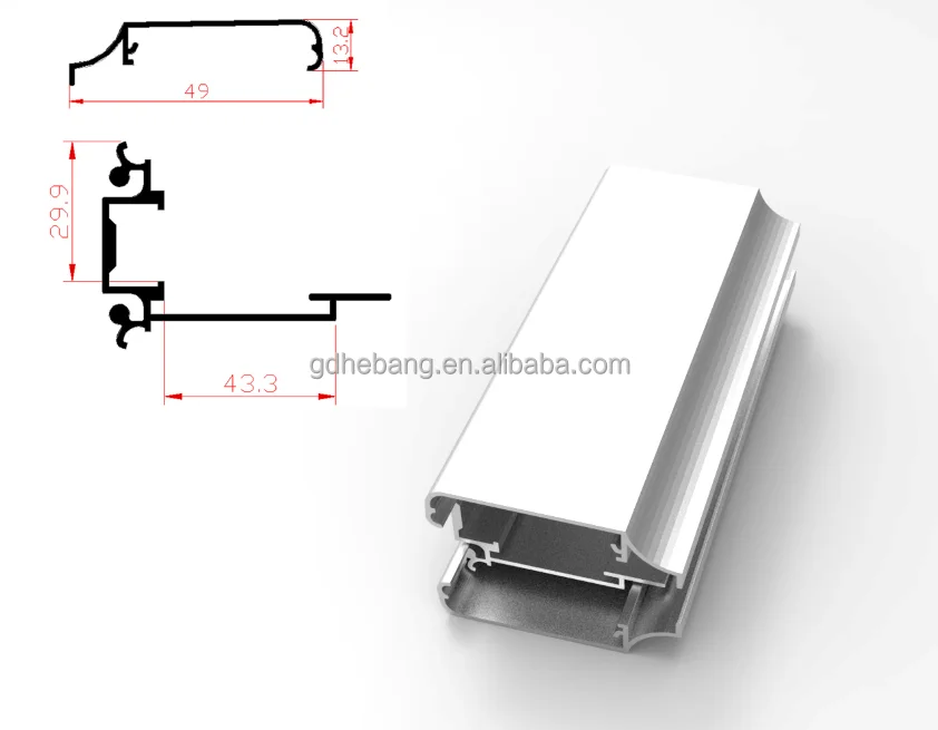 Outdoor Snap Frame Aluminum Extrusion Profile/lightbox Aluminium Frame ...