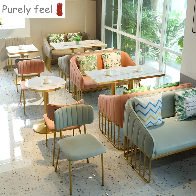 Purelyfeel Pasta Pizza Fast Food Restaurant Furniture Table Red Pu Pad ...