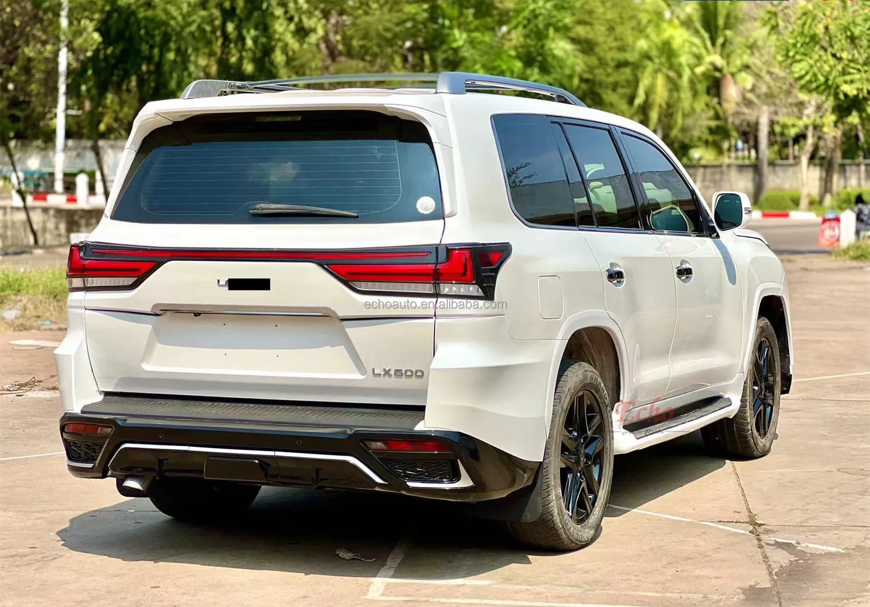2024 LX600 Upgrade Body Kit for Lexus LX570 - Full Bumper