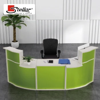 Modern Office Reception Table Design Counter Front Desk Reception Desks ...