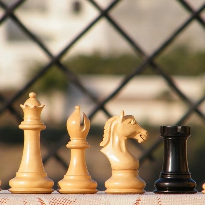 The Indian Art Wooden Chess Set Luxury Chess Set Table Game Wooden ...