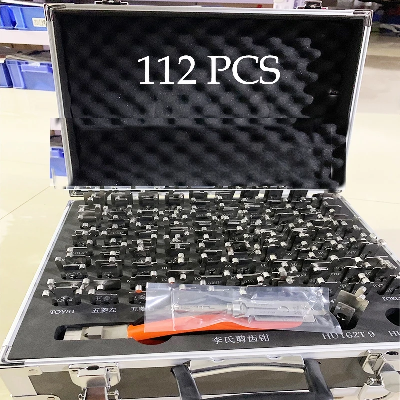 New Arrival LISHI Lockpicks 112 Pcs 2 in 1 Auto Key Decoder Set for 112 ...