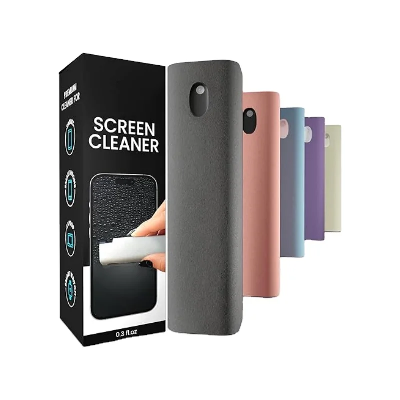 Custom Screen Cleaner 2in1 Microfiber Screen Cleaner Spray Lcd Phone ...