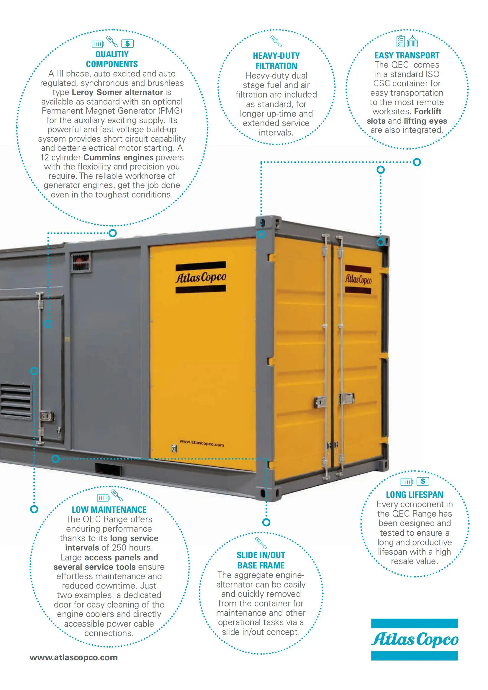 Atlas Copco Diesel Generators - Reliable Power Solutions