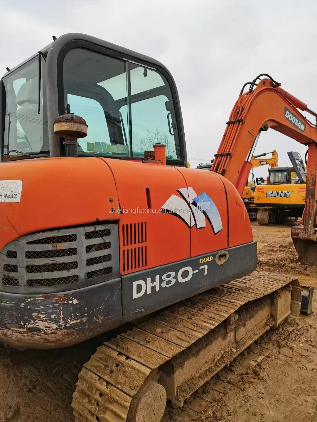 Used Original Doosan Dh80 Excavator With Solid Quality/doosan 80 ...