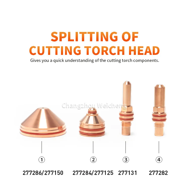 Lincoln Plasma Electrode 277131 For Kaliburn Plasma Cutting Torch - Buy ...