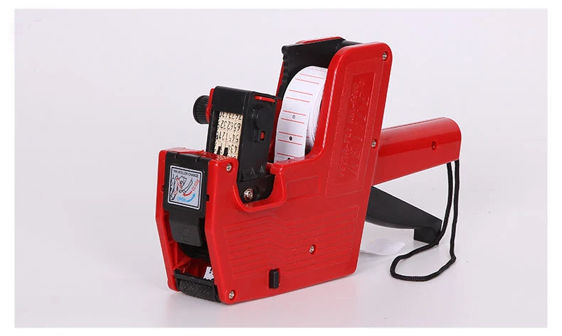 Supermarket Price Gun Labels Use Single Row 8 Digital Code Handheld ...