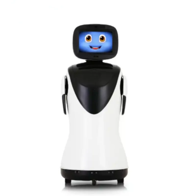 AI Greeting Guiding Robot - Remote Control & Automatic Access