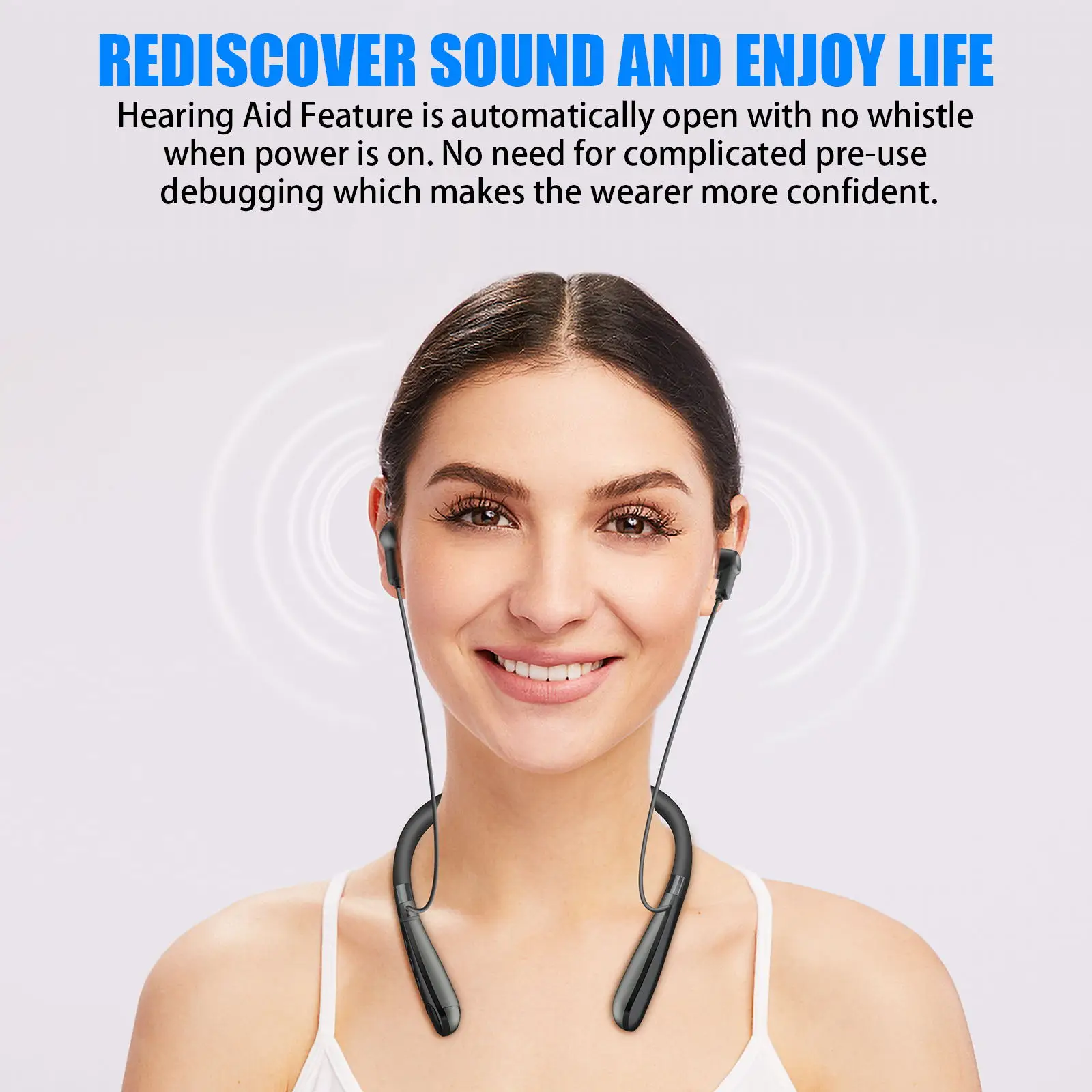 Newly Launched Digital Rechargeable Bluetooth Hearing Aids Non-noise ...