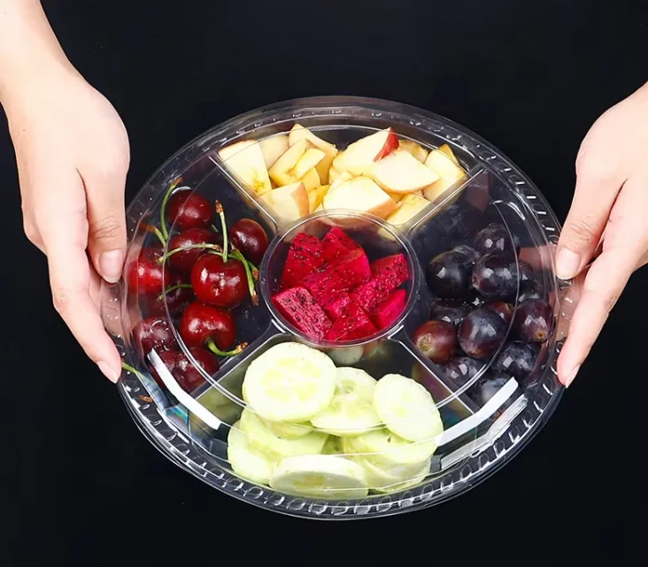 Clear Plastic Fruit Box Container Vegetable Box Plastic Dry Fruit Box ...