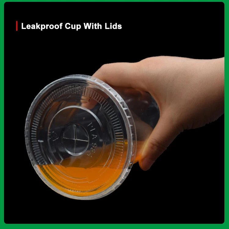 Custom Logo Brand Print Clear Pet Plastic Disposable Cup 10oz 12oz 16oz ...