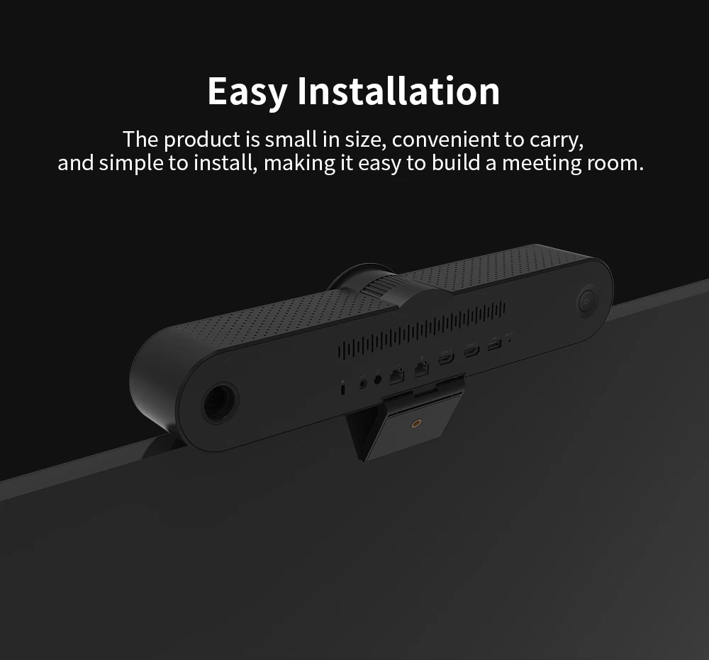 4k Uhd All-in-one Conferencing Soundbar Camera Zoom Video Conference ...