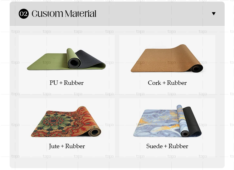 Eco-friendly Yoga Mats - Non-Slip, Durable, and Customizable