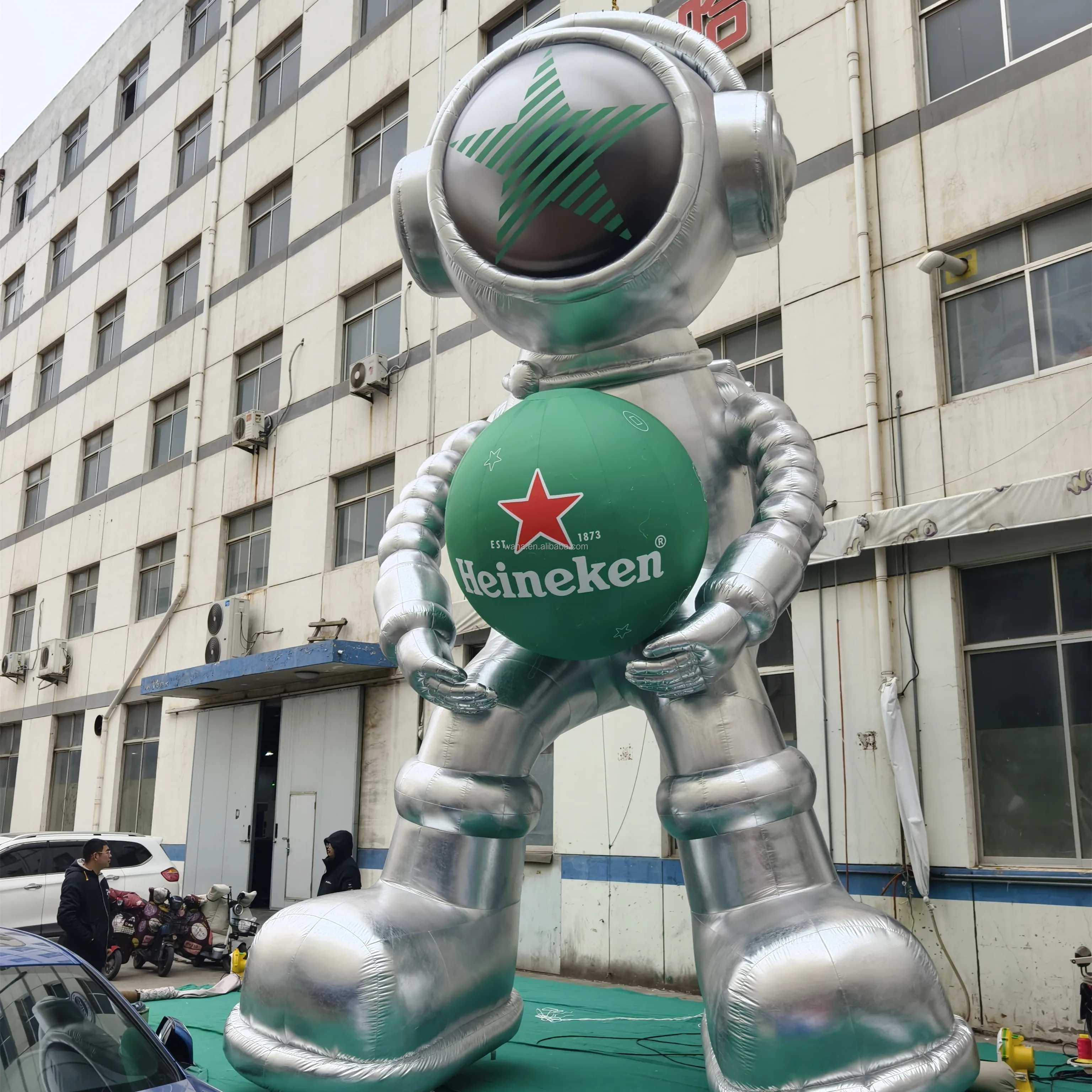Commercial Inflatable Mascot Suit Robot Model Advertising Inflatables ...