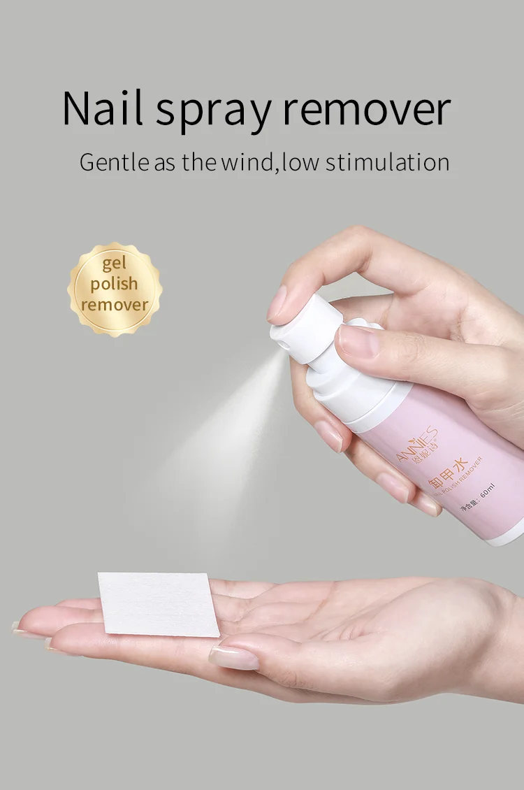 Customized Logo 60ml Gel Remover Nail One Kill Spray Gel Adhesive ...