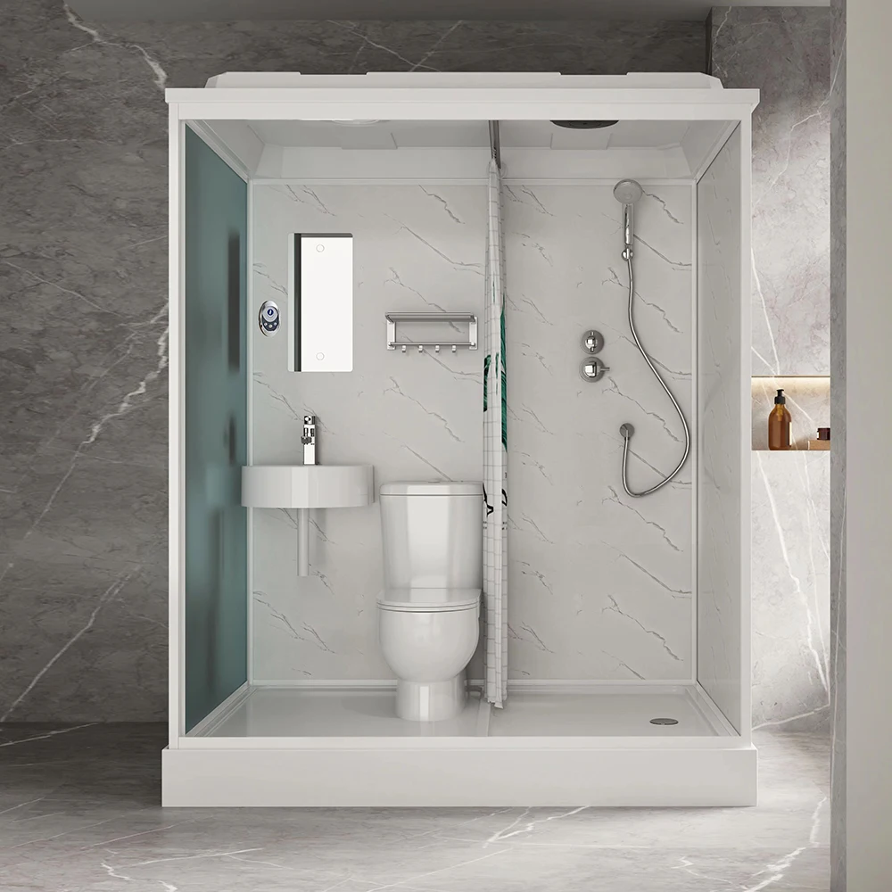 Shower and Toilet Cabin Toilet Shower Cabin Prefabricated Shower Cabin ...