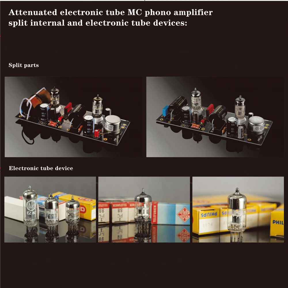 EIZZ EZ-4002D LP Turntable Player with 9" Tonearm