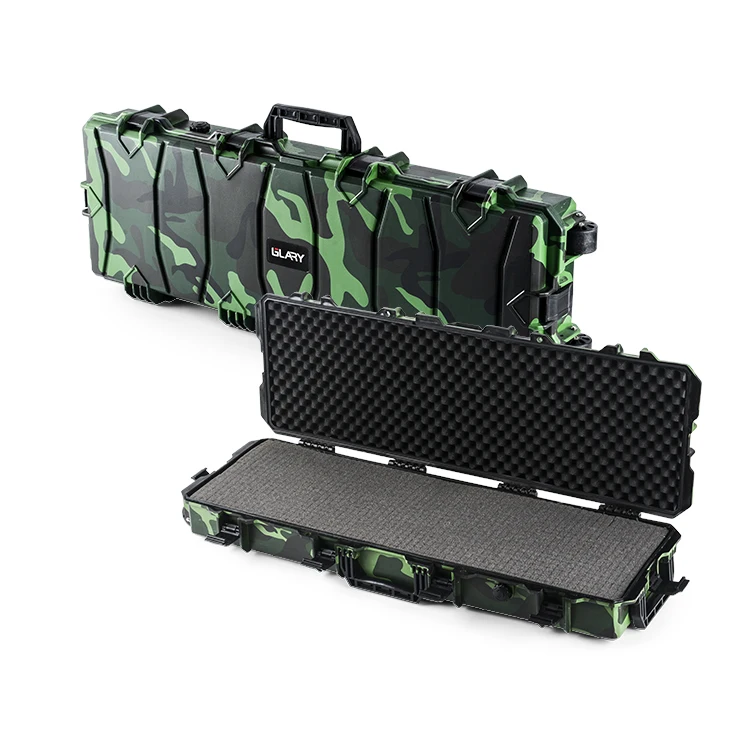 GLARY Tan Tactical Gun Case - IP67 Waterproof Protection