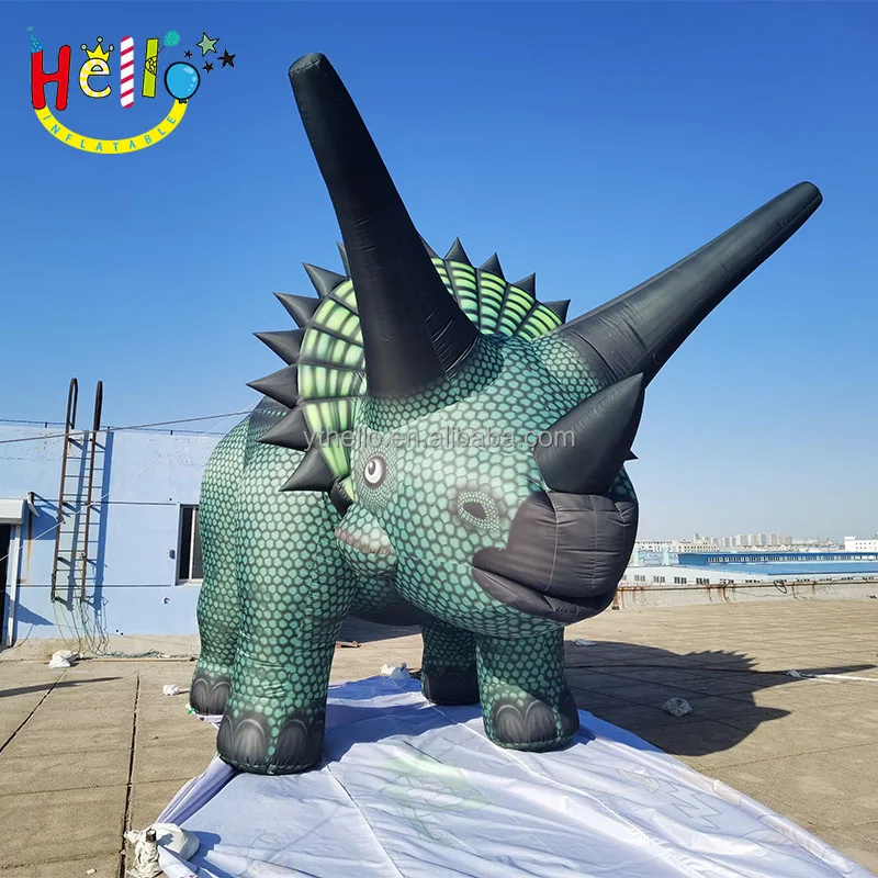 Advertising Giant Custom Inflatable Triceratops Dinosaur - Buy ...