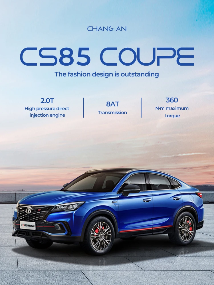 Brand New Changan Cs85 Coupe Suv Car Left Steering Electric Fuel Petrol ...