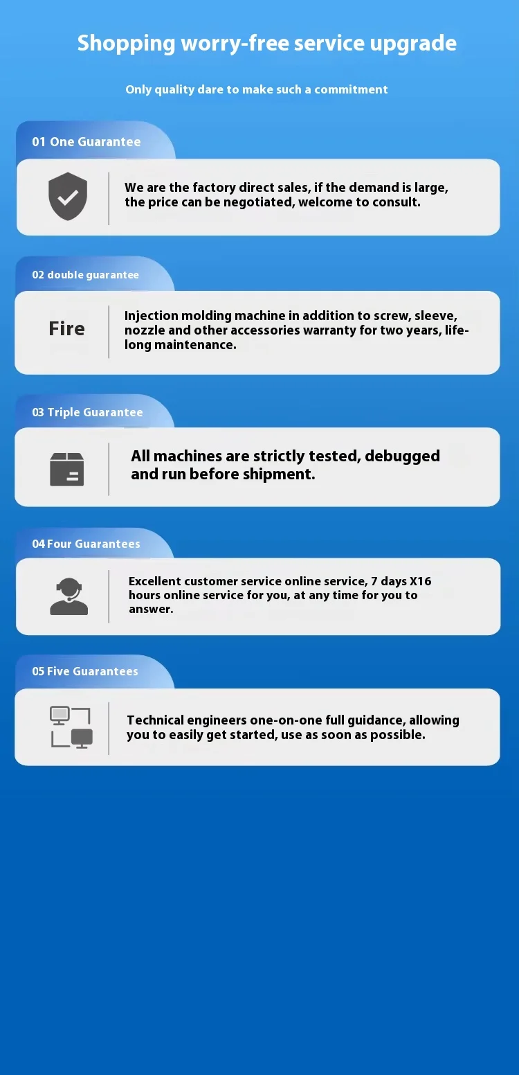 All-electric Horizontal Mini Injection Molding Machine