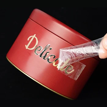 Custom Metallic Nickel Decal Labels 3d Transfer Sticker Embossed Metal ...