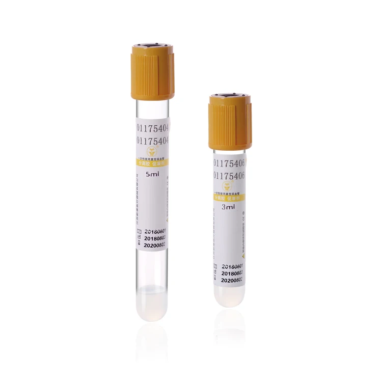 Vacutainer Blood Collection Tubes - Sterile & Disposable